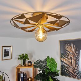 hofstein Samatrai Deckenleuchte Gold, 1-flammig