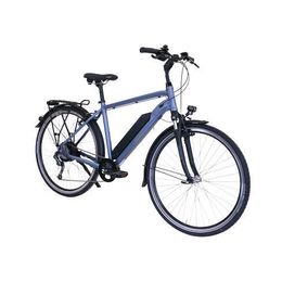 Hawk Bikes E-Bike Herren »e-Trekking Gent BAFANG«, blau - Blau