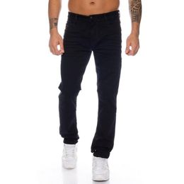 Cipo & Baxx Cipo & Baxx Slim-fit-Jeans Herren Jeans Hose im basic Look mit dezenten dicken Nähten Elastisches Material für angenehmen Tragekomfort