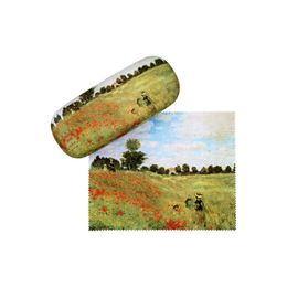 VON LILIENFELD Brillenetui Brillenetui Claude Monet: Mohnblumenfeld Kunst Motiv Brillenbnbox