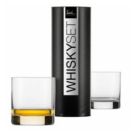 Eisch Whiskyglas 2er Set Gentleman Platin 400 ml