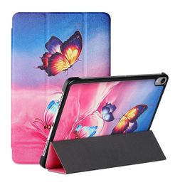 Wigento Tablet-Hülle Für Apple iPad Mini 6 2021 3folt Wake UP Smart Cover Tablet Tasche Etuis Hülle Case Schutz Motiv 3