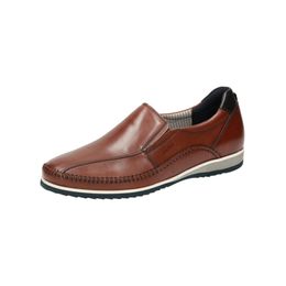 Sioux Mokassin 'Hajoko' Herren Gr&ouml;&szlig;e 50.5 karamell / schwarz