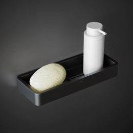 Cosmic Black & White Wandkorb B: 300 H: 40 T: 120 mm schwarz matt 2513649