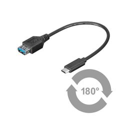 PRO USB OTG 3.1 C - USB 3.0 A (F) - 0.2m