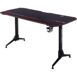 MCA furniture Gamingtisch Gaming Tisch, schwarz