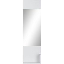 Inosign Spiegelpaneel Kosmo, Breite 32 cm, mit 1 Ablage, weiß
