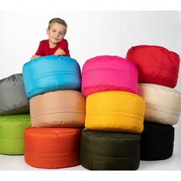 sunnypillow Sitzsack Runder Sitzpouf mit abnehmbarem Bezug