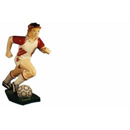 JVmoebel Dekoobjekt Design Fußballer Figur Statue Skulptur Figuren Skulpturen Deko 7613