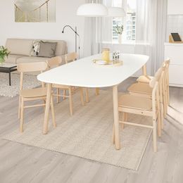 IKEA VEDBO / RÖNNINGE Tisch und 6 Stühle