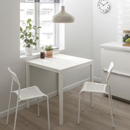 IKEA MELLTORP / ADDE Tisch und 2 Stühle