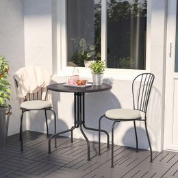 IKEA LÄCKÖ Tisch+2 Stühle/außen