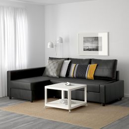 IKEA FRIHETEN Eckbettsofa mit Bettkasten