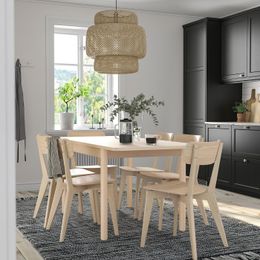 IKEA RÖNNINGE / LISABO Tisch und 4 Stühle