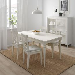 IKEA INGATORP / INGOLF Tisch und 4 Stühle