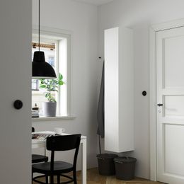 IKEA ENHET Hochschrank mit 4 Böden+Türen