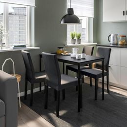 IKEA SANDSBERG / KÄTTIL Tisch und 4 Stühle