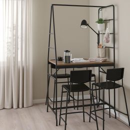 IKEA HÅVERUD / STIG Tisch und 4 Hocker