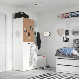 IKEA SMÅSTAD Kleiderschrank mit Auszug
