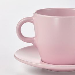 IKEA FÄRGKLAR Tasse mit Untertasse