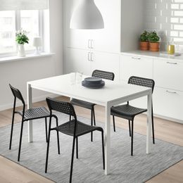 IKEA MELLTORP / ADDE Tisch und 4 Stühle