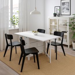 IKEA NORDEN / LISABO Tisch und 4 Stühle