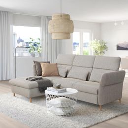 IKEA FAMMARP 3er-Bettsofa mit Récamiere