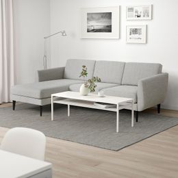 IKEA SMEDSTORP 3er-Sofa mit Récamiere