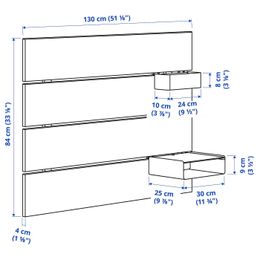 IKEA NORDLI Kopfteil