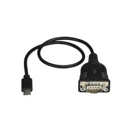 StarTech.com USB-C to Serial Adapter with COM Retention - USB / serial cable - 40 cm