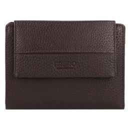 mano Don Tommas Geldbörse Leder 14 cm braun