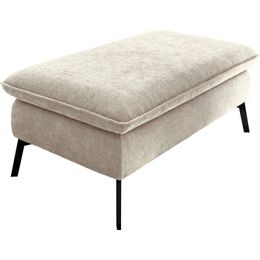 3C Carina Hockerbank Haya, passend zum Haya"-Recamieren-Ecksofa, Bodenfreiheit 18 cm, beige