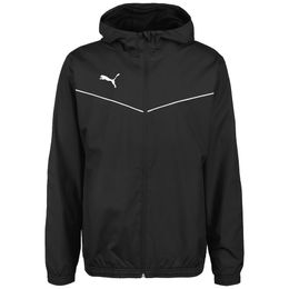 Puma Trainingsjacke 'Teamrise' Herren Größe M schwarz / weiß