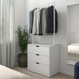 IKEA NORDLI Kommode mit 3 Schubladen