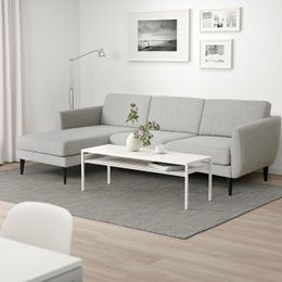 IKEA SMEDSTORP 4er-Sofa mit Récamiere