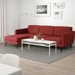 IKEA SMEDSTORP 4er-Sofa mit Récamiere