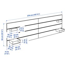 IKEA NORDLI Kopfteil