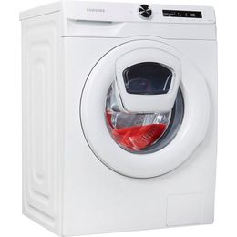 Samsung Waschmaschine WW5500T WW80T554ATW, 8 kg, 1400 U/min, 4 Jahre Garantie inkl., AddWash™, weiß