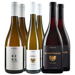 Weingut Zimmerle Besondere Momente Paket BIO Trocken - Württemberg – Probierpaket Qualitätswein