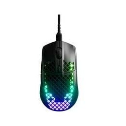 SteelSeries Aerox 3 Onyx 2022, Gaming-Maus schwarz