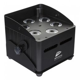 JB Systems ACCU-COMPACT Akku LED Scheinwerfer 6 x 10 Watt RGBWA