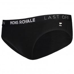 Mons Royale - Women's Folo Brief - Merinounterwäsche Gr M schwarz