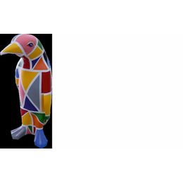 JVmoebel Dekoobjekt Design Luxus Figur Skulptur Handarbeit XXL 67cm Pinguin Tier Figuren