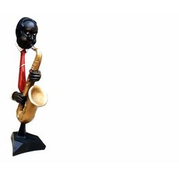 JVmoebel Dekoobjekt Design Saxophon Büste Figur Statue Skulptur Figuren Dekoration 4023