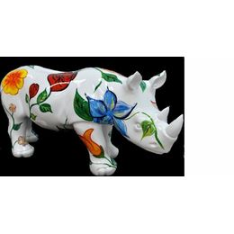 JVmoebel Dekoobjekt Design Nashorn Figur Statue Skulptur Figuren Dekoration Deko 3094