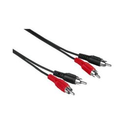 Hama 2,5m Cinch-Kabel Audio Anschlusskabel Audio-Kabel