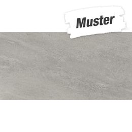 Muster zur Bodenfliese 'Tempio' Feinsteinzeug grau 30,2 x 60,4 cm