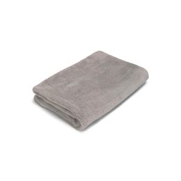 Tom Tailor Unisex Schlichte Decke aus Teddyfleece, grau, Gr. 130/170