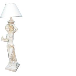 JVmoebel Skulptur Figur Lebensgroß mit Beleuchtung Stehlampe Standleuchte Lampe Lampen