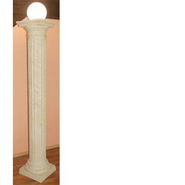 JVmoebel Skulptur Design Säulenlampe Lampe Lampenschirm Dekolampe Stehlampe 6855